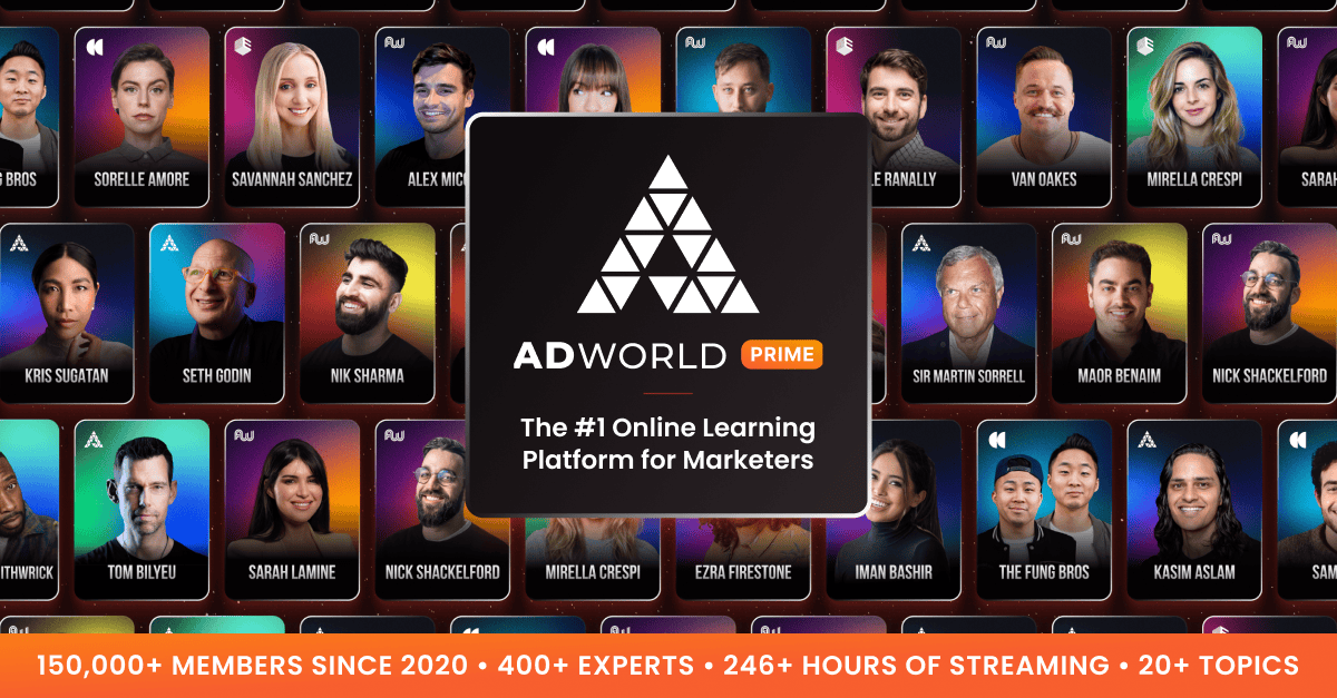 Ad World Prime | #1 Online Learning Platform for Marketers